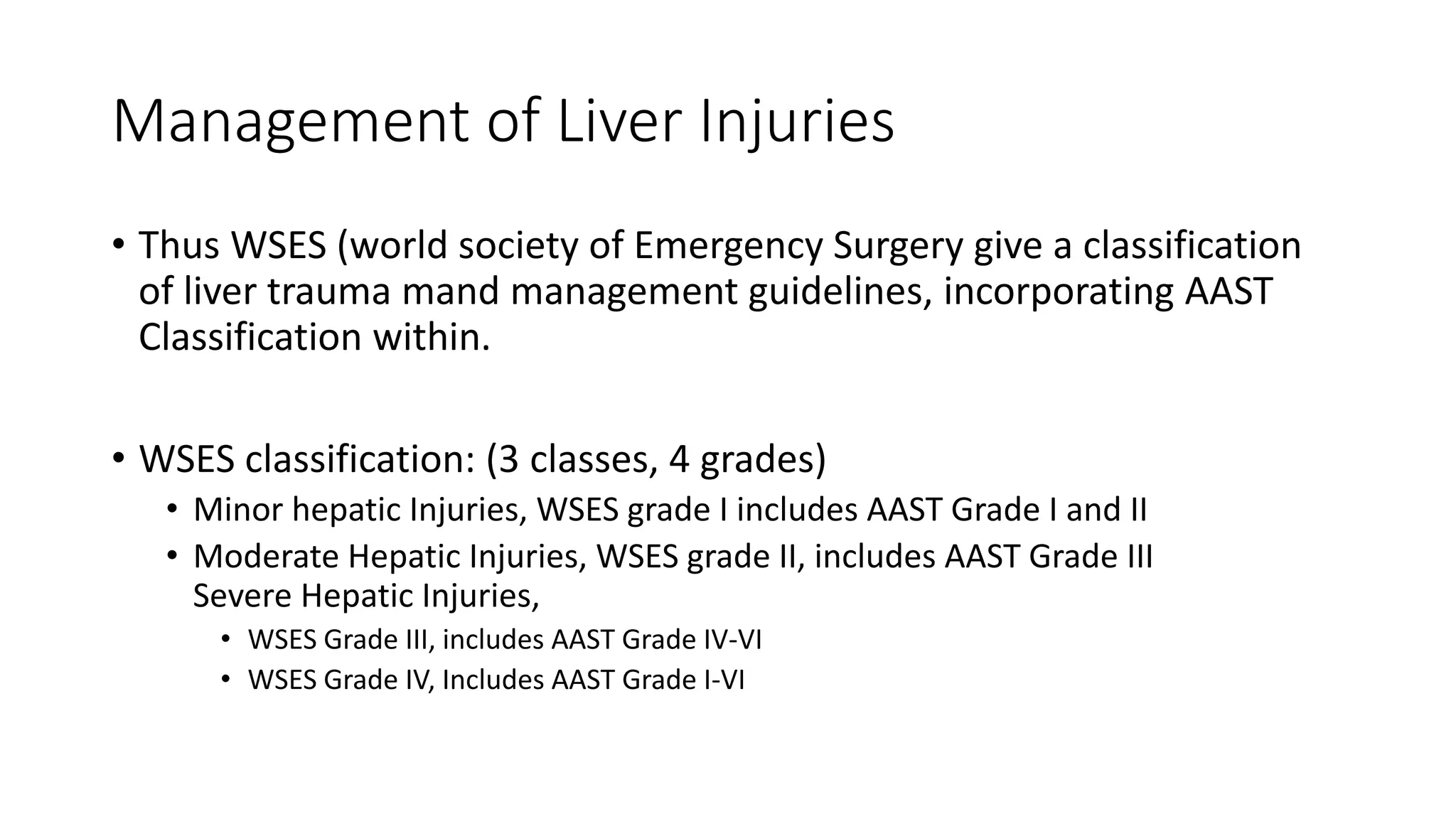 Grading of liver and kidney injuries | PPTX