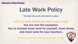 Grading policy 2018rev1(pdf) | PPT