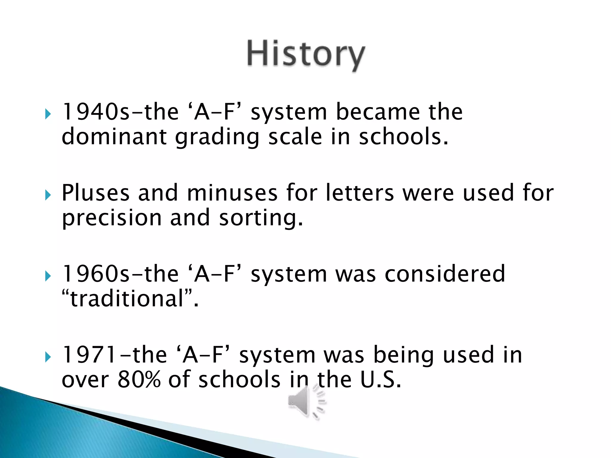 Grading & reporting systems complete presentation | PPTX