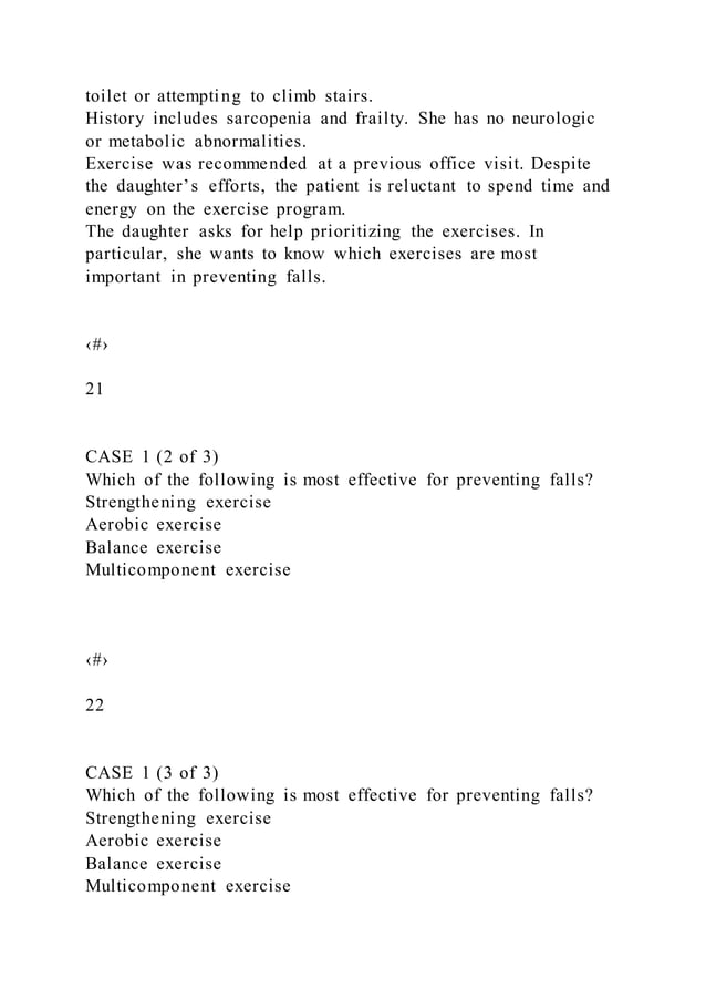Grading rubric for falls prevention program project p | DOCX | Physical ...