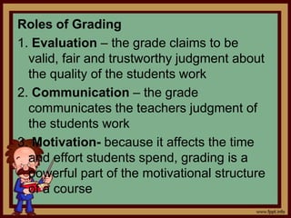 Grading system | PPTX