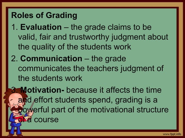 Grading system | PPTX | Standardized Testing | Educational Assessment