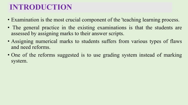 Grading System BEd notes first year.pptx | Standardized Testing ...