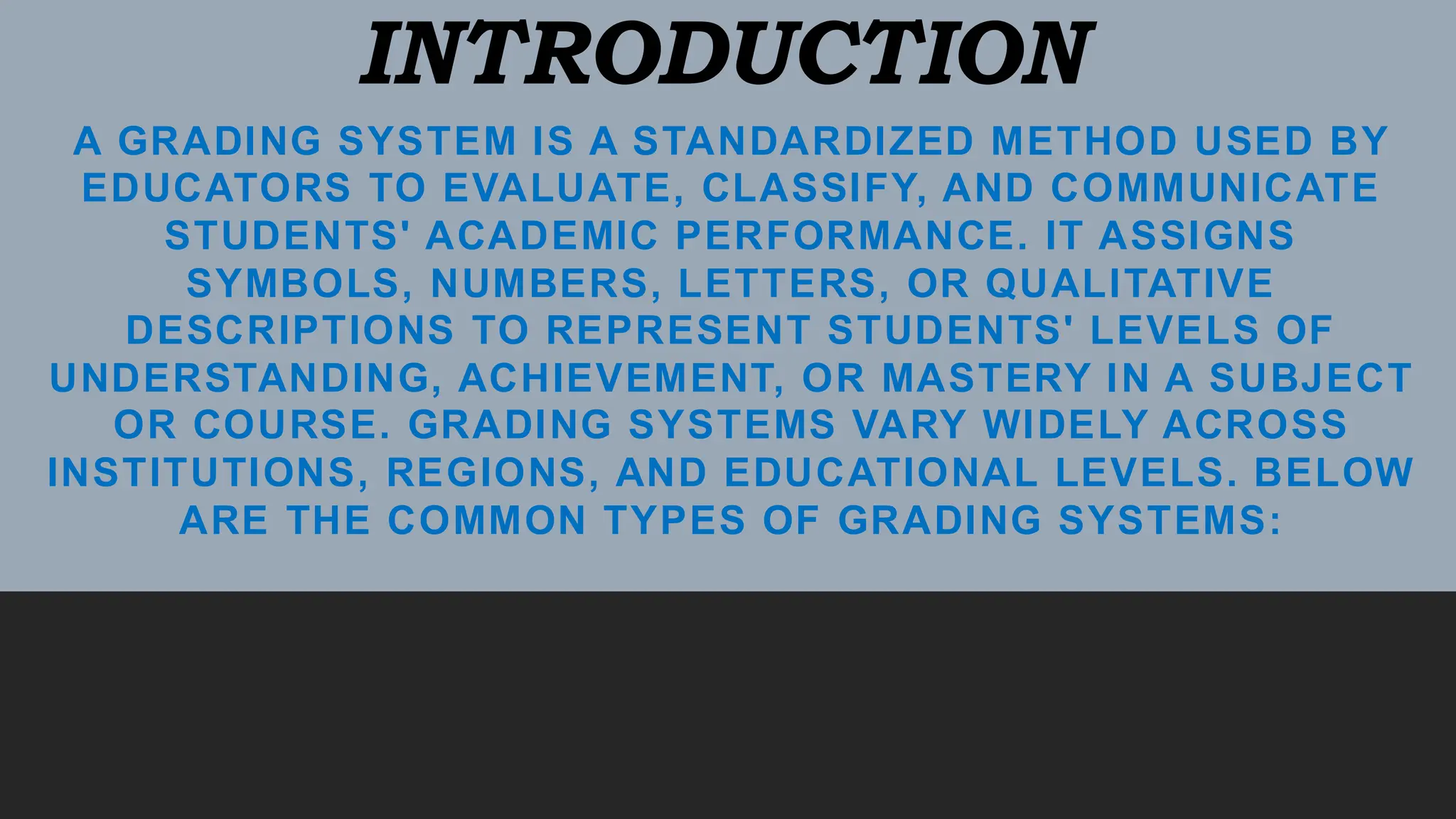 "Comparison of Grading Systems: India vs Dubai" | PPT