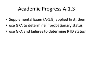 Grading System and Student Promotion | PPTX