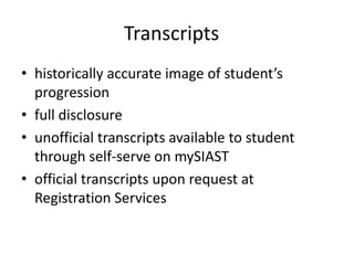 Grading System and Student Promotion | PPTX