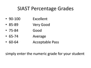 Grading System and Student Promotion | PPT
