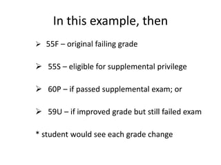 Grading System and Student Promotion | PPTX