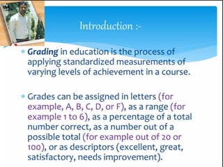 Grading System in CBSE | PDF