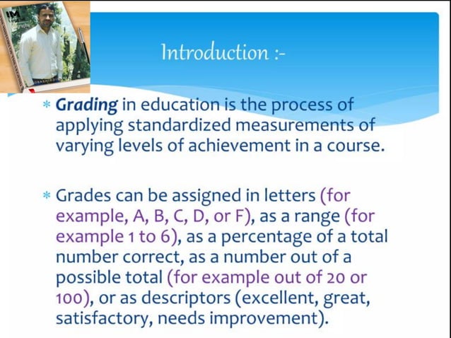 Grading System in CBSE | PDF
