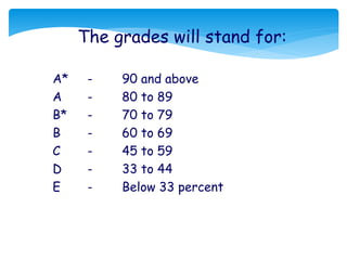 Grading system in school education cbse roopendra | PPTX