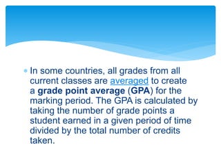 Grading system in school education cbse roopendra | PPTX