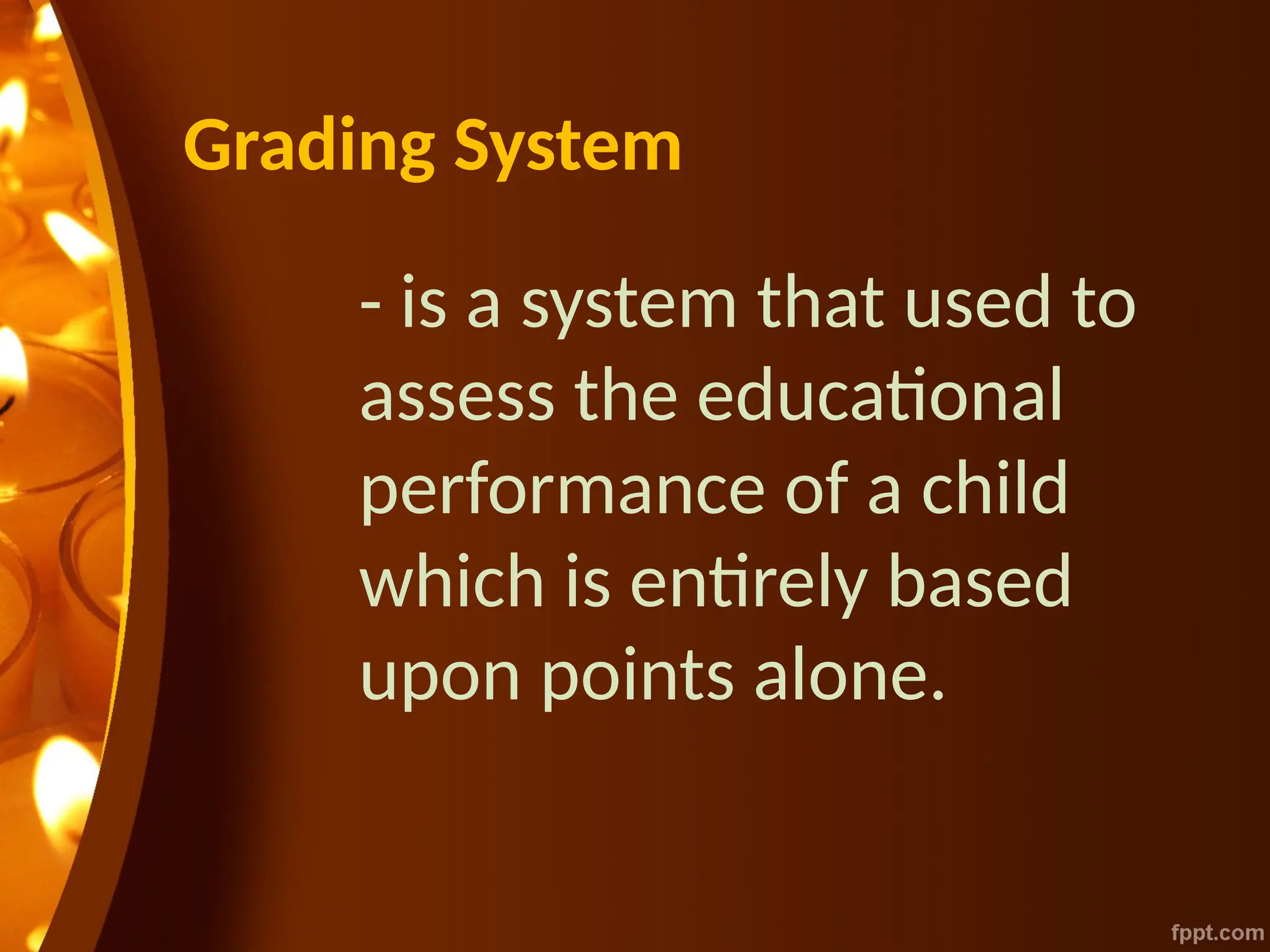 grading system introduction aboutngrades | PPTX