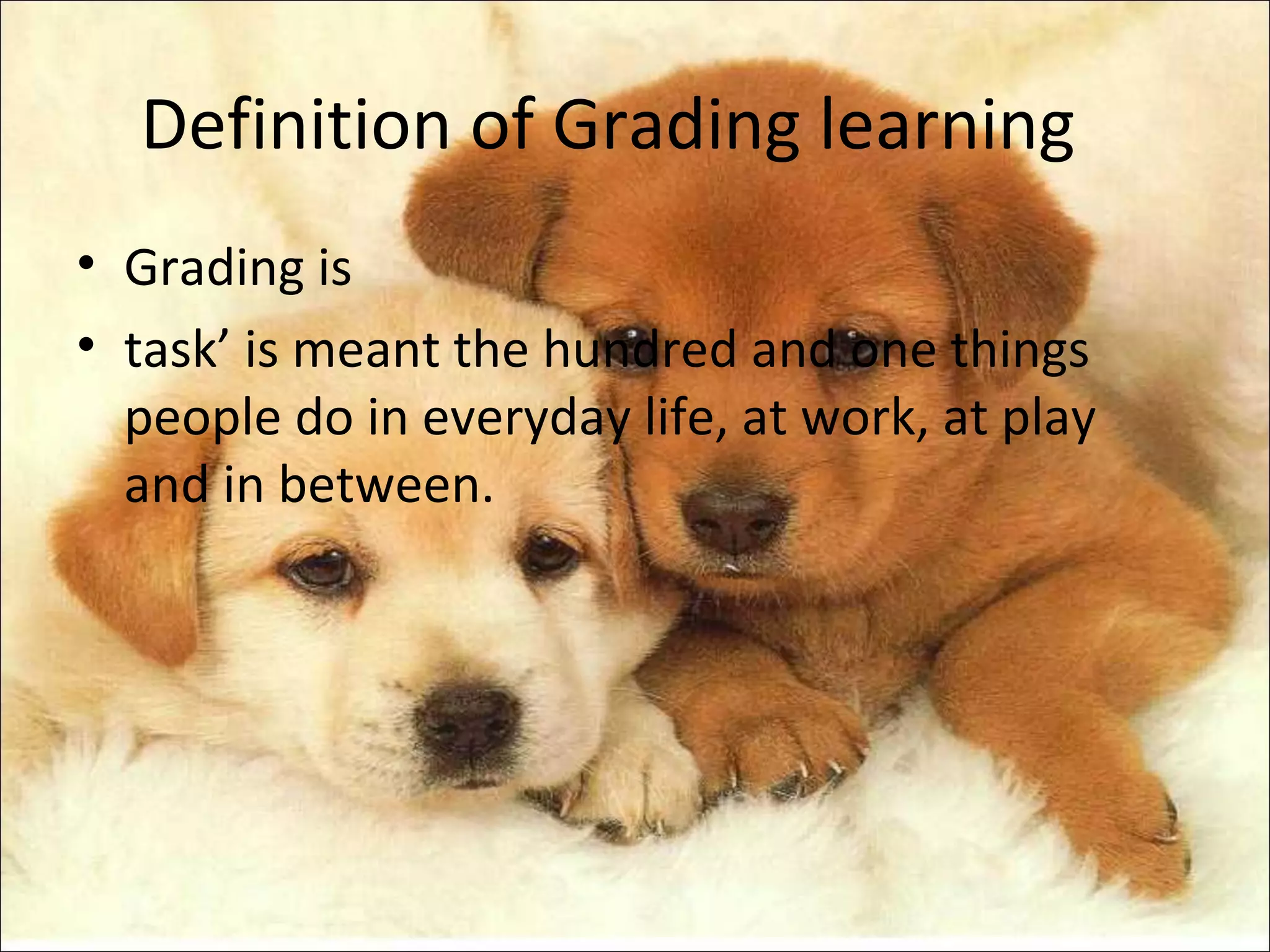 Grading task | PPT