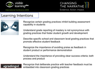 Grading visible learners nagel-slides visible learning institute san ...