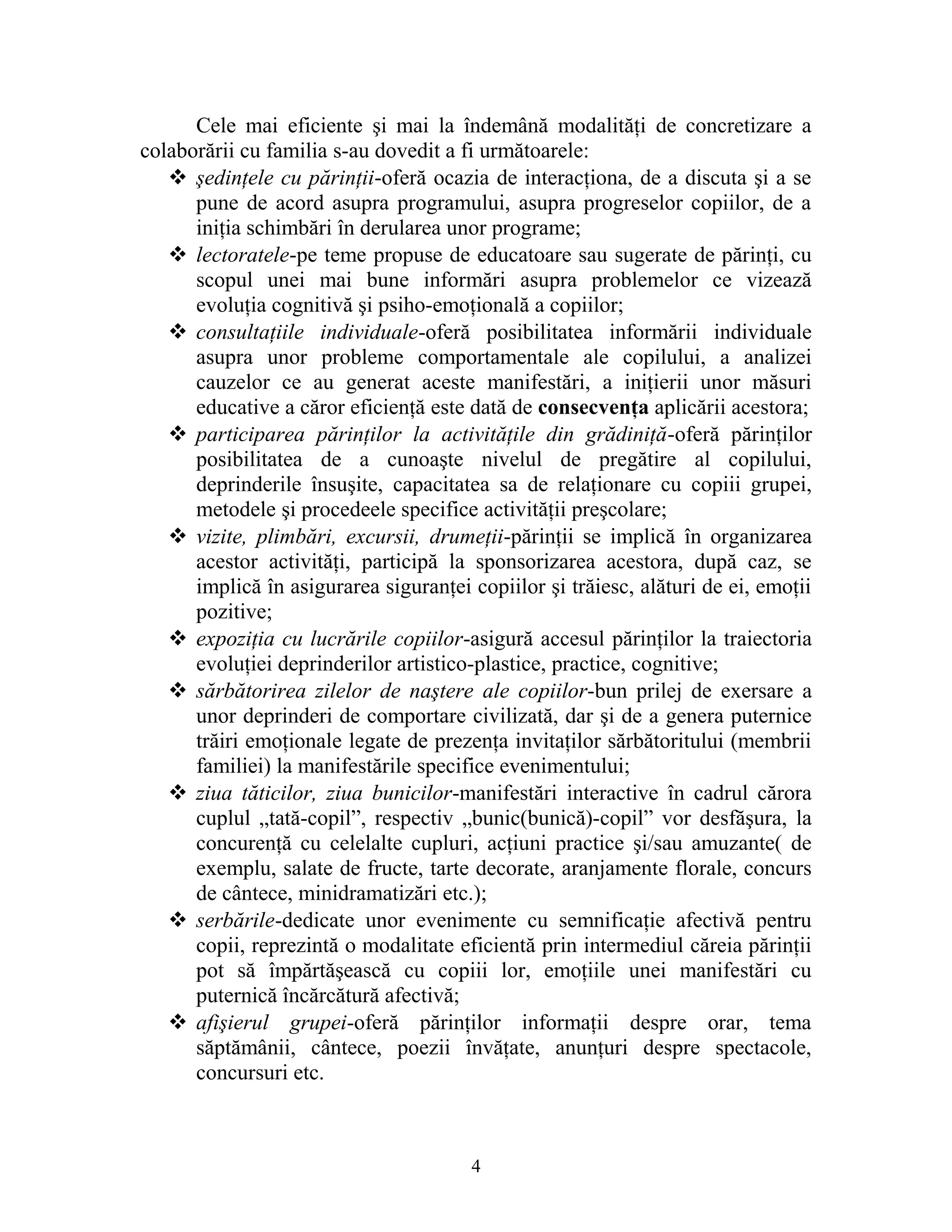 Gradinita familie | DOC