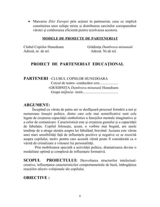 Gradinita familie | DOC