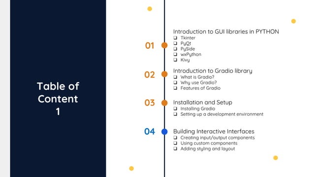 Introduction to Gradio library in python.pptx | Programming Languages ...