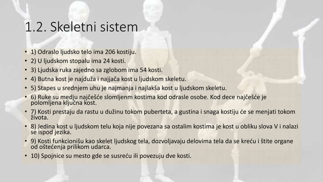 Gradja čoveka | PPTX