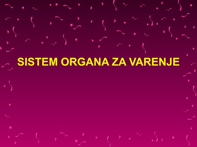 Gradja i funkcija digestivnog trakta | PPT