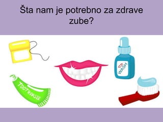 Gradja i vrste zuba | PPTX