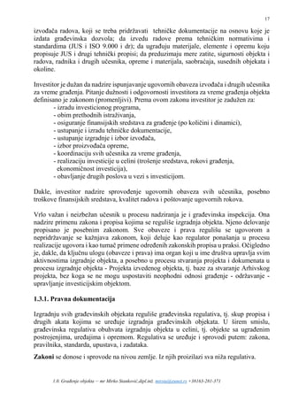 Gradjenje objekta | PDF