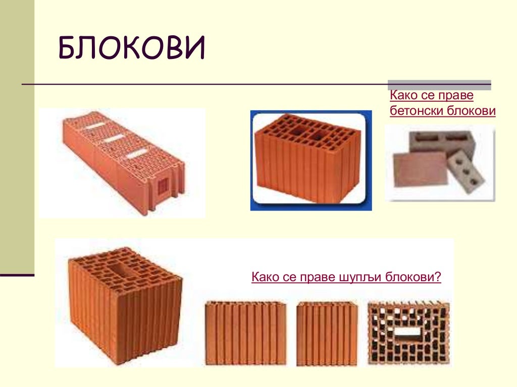 Gradjevinski materijali