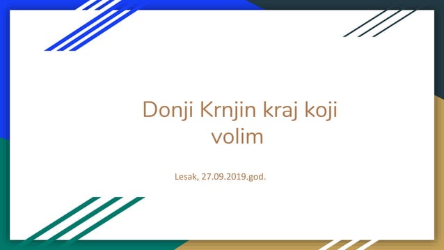 Grad koji volim | PPT