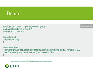 Gradle,the new build system for android | PPTX