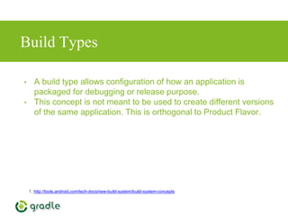 Gradle,the new build system for android | PPTX