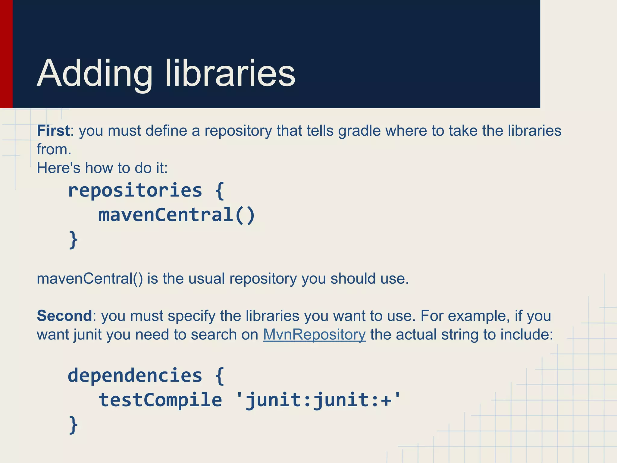 Gradle - small introduction | PDF