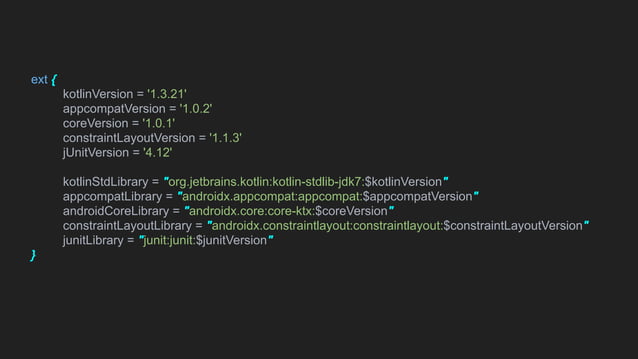 Gradle dependency management when multi module | PPT Gradle dependency management when multi module | PPT