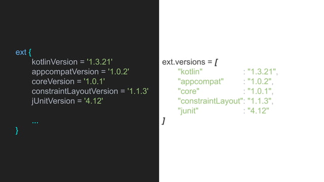 Gradle dependency management when multi module | PPT