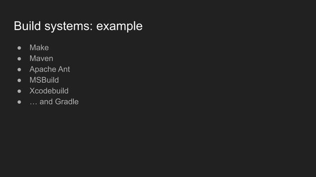 Gradle explained | PPT