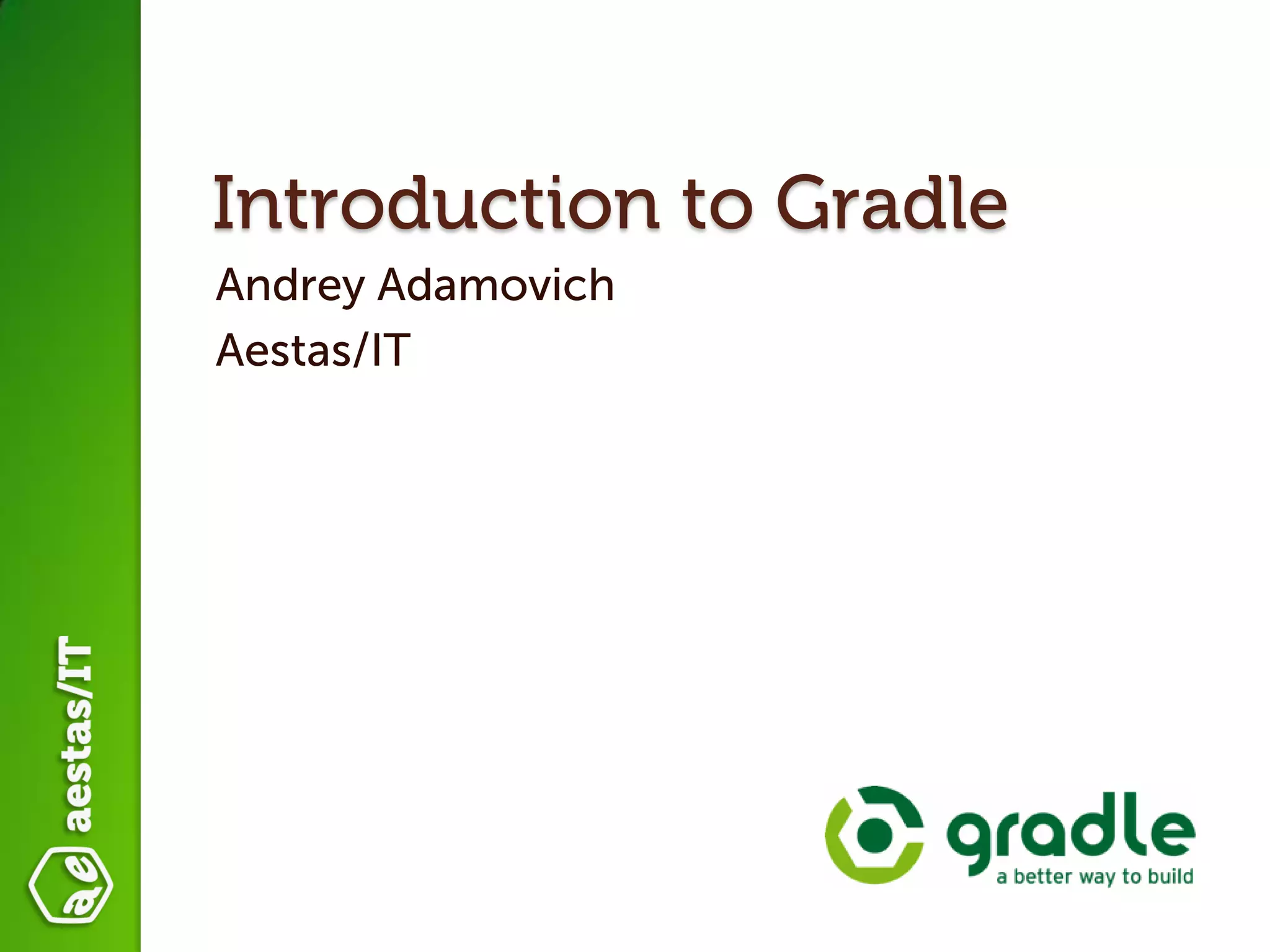 Gradle Introduction | PDF