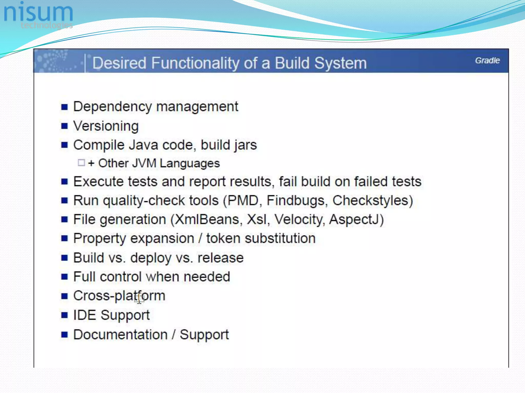 Gradle Introduction Ppt