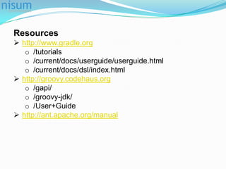 Gradle introduction | PPT