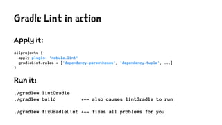 SF JUG - Gradle Lint | PPT