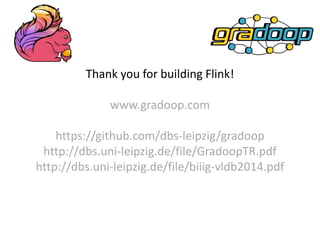 Martin Junghans – Gradoop: Scalable Graph Analytics with Apache Flink | PPT