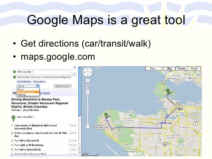 University of British Columbia (UBC) - Getting to know Vancouver
