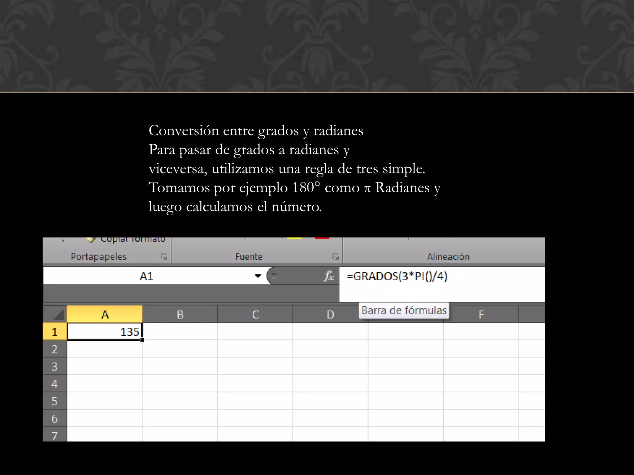 Grados y radianes 9a | PPT