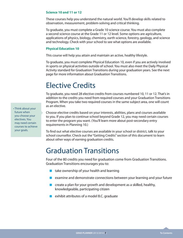 Gradplanner 2013 to 14 | PDF