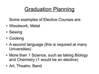 Grad planning | PPT
