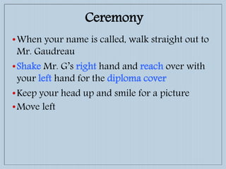 Graduation Information 2016 | PPTX