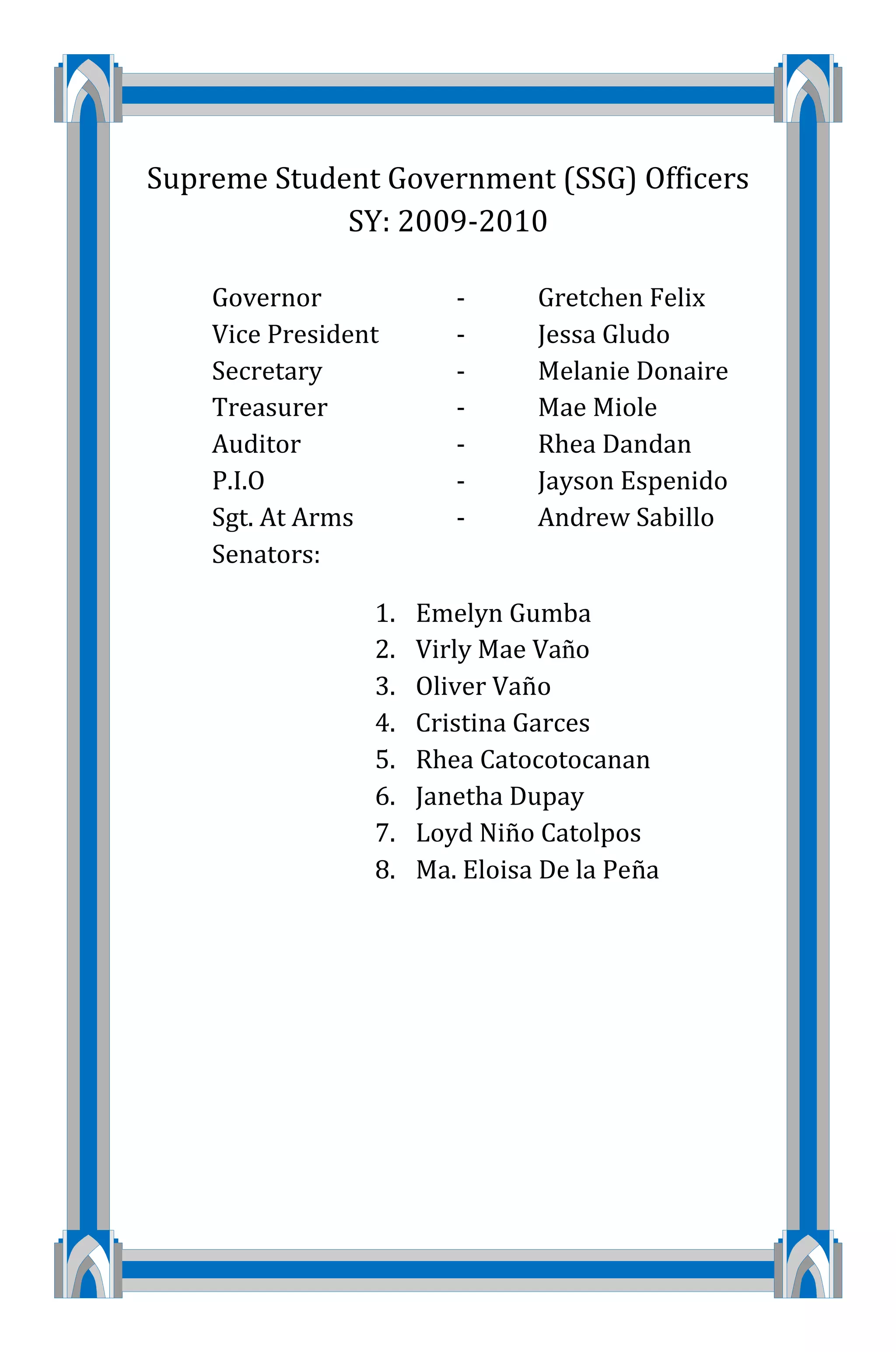 Grad program 2010 | DOCX