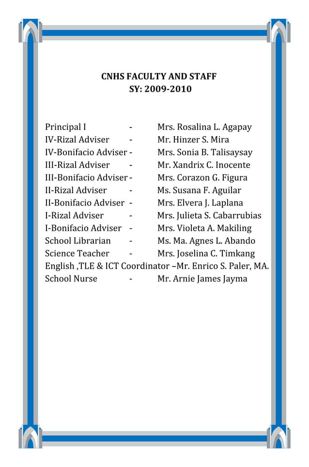 Grad program 2010 | DOCX