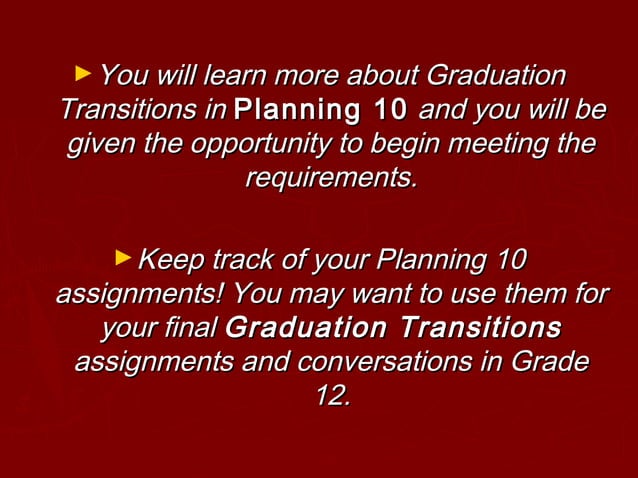 BC Graduation Program | PPT | Graduation | Personal Celebrations & Life ...