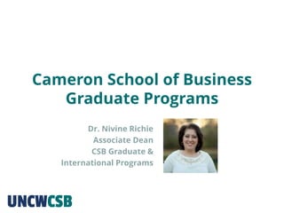 Grad programs advising | PPT