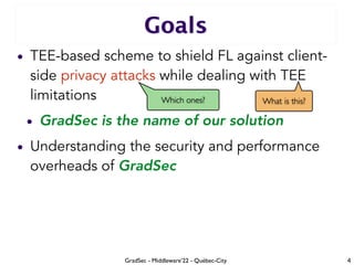 Shielding Federated Learning Systems against Inference Attacks with ARM ...