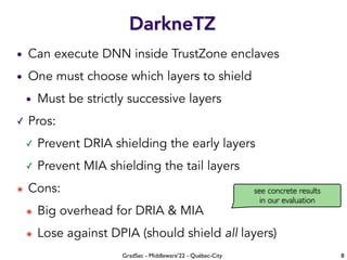 Shielding Federated Learning Systems against Inference Attacks with ARM ...